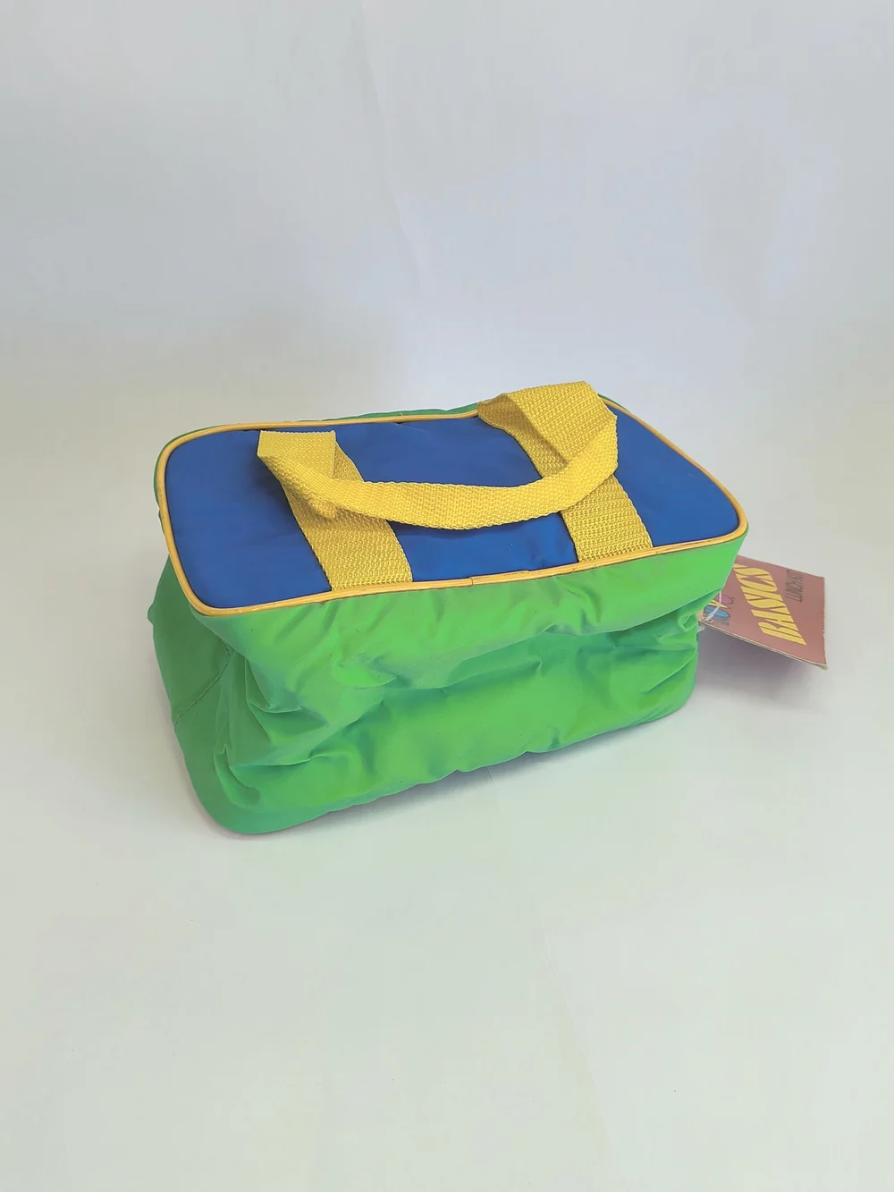 Nuvo Basics | Kitchen | Vintage Nuvo Basics Lunch Bag Blue Green Yellow ...